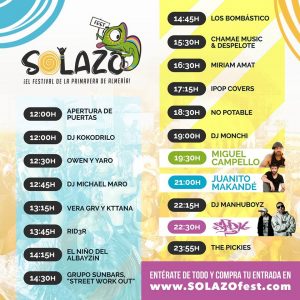 Almería celebra la llegada de la primavera con el «Solazo Fest ...